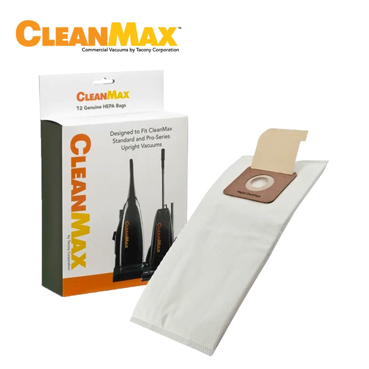 CleanMax Standard, Pro, and Nitro Series Paper Bag 12 Pack (CMP-12) – VacuumCleanerMarket