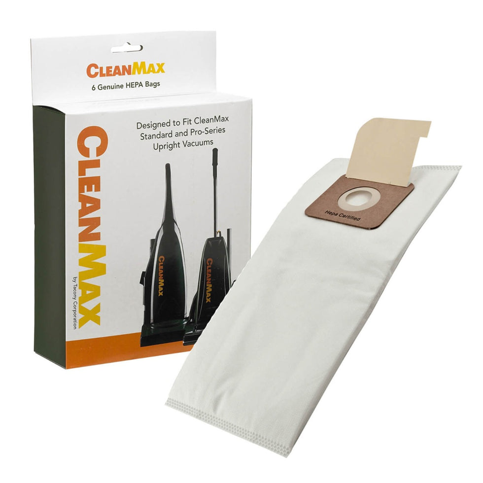 CleanMax HEPA Standard, Nitro, and Pro Series Bags (CMH-6) - 6 Pack ...