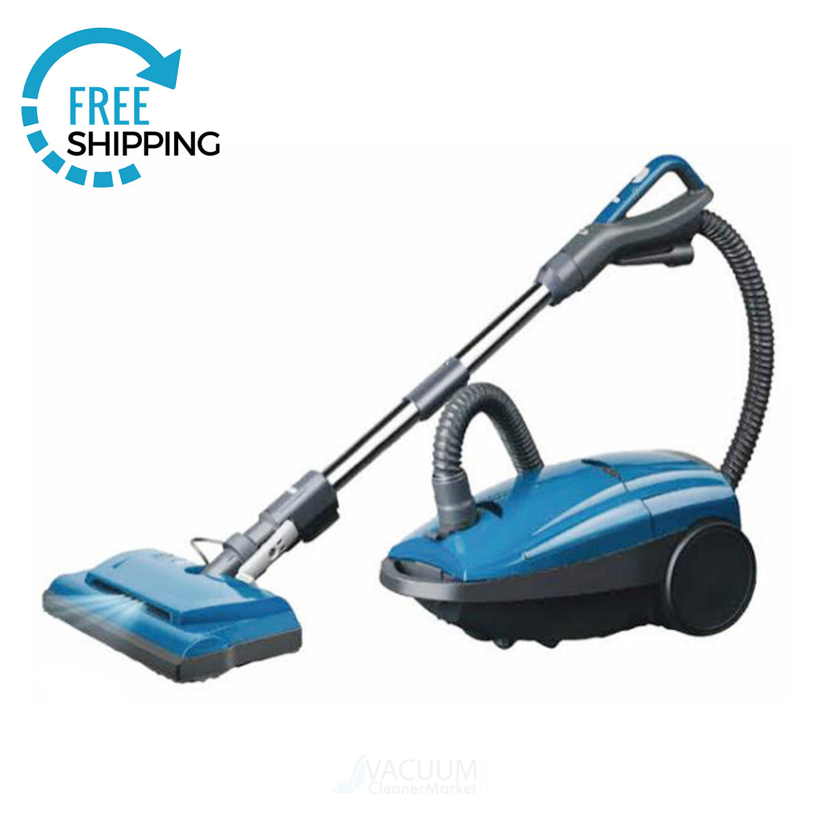 Titan T9200 Bagged Canister Vacuum Cleaner with Power Nozzle ...